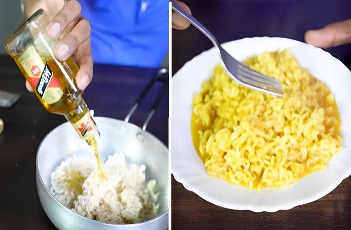 Bizarre Video: Man Cooks