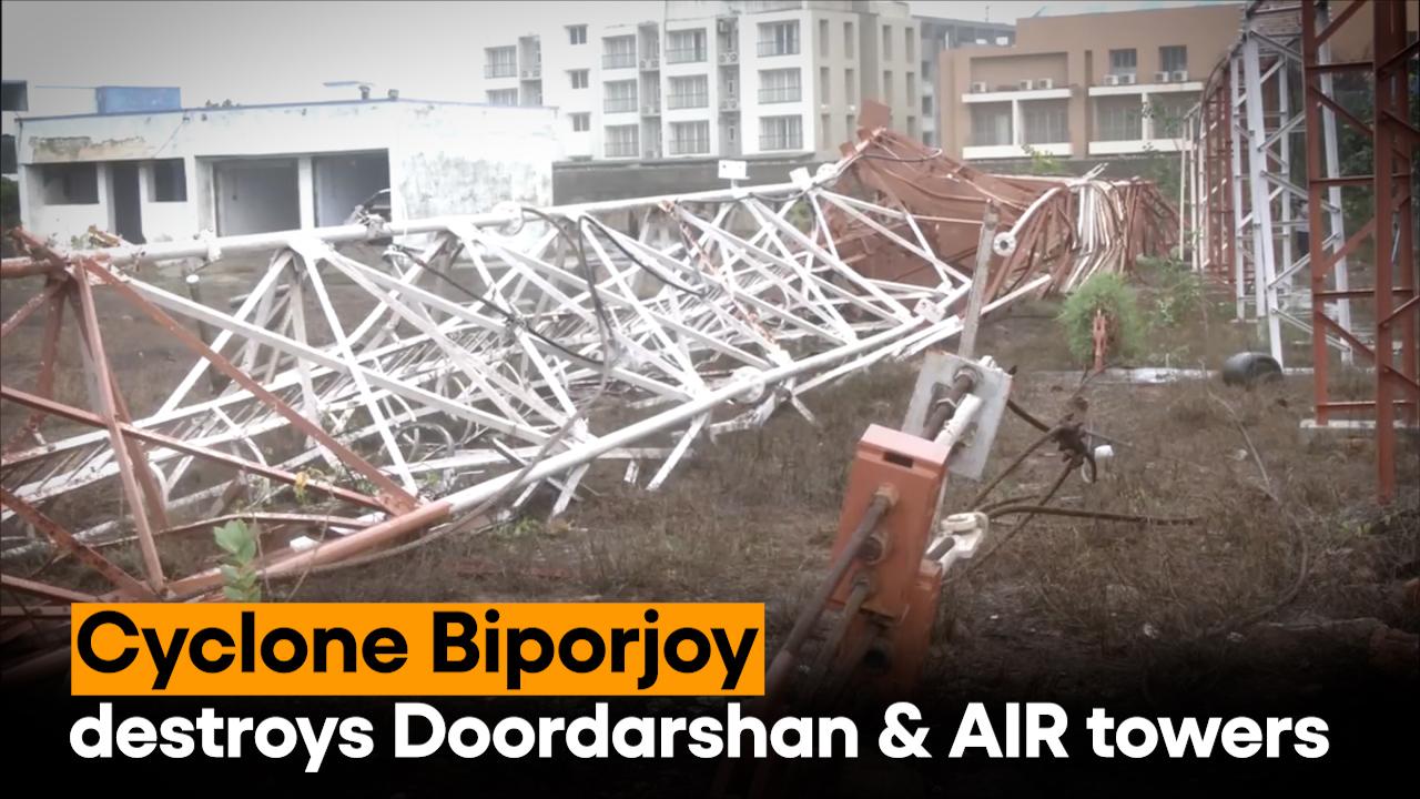 Cyclone Biporjoy: Doordarshan And All India Radio Towers Demolished Due To The Impact Of The ...