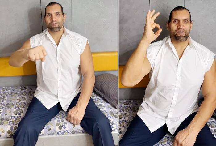 Viral Video: The Great Khali Showcases Adorable Dance Moves on