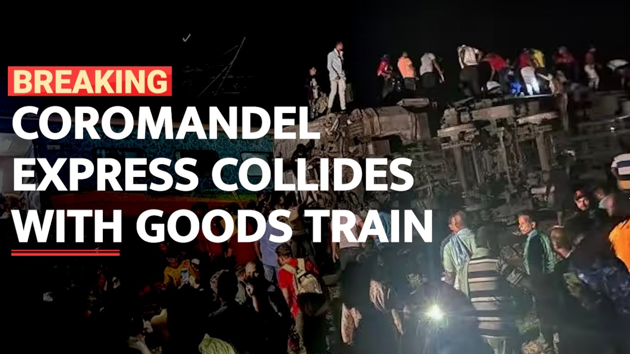 Odisha Train Accident: Coromandel Express Collides With Goods Train - Watch Video