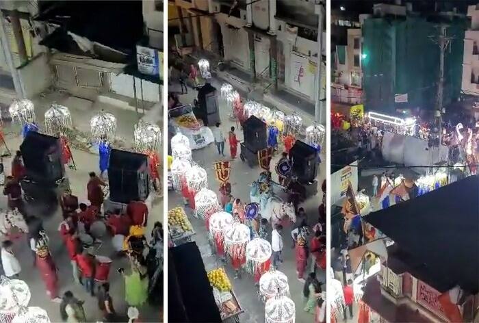 Jugaad At Its Peak: Viral Video Shows Baraatis Dancing With Coolers On The Road