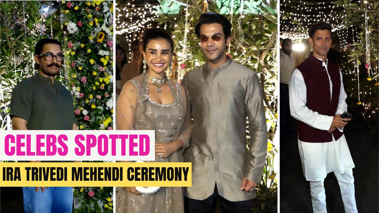 Ira Trivedi Mehndi Ceremony: Hrithik Roshan, Aamir Khan, Rajkummar Rao ...