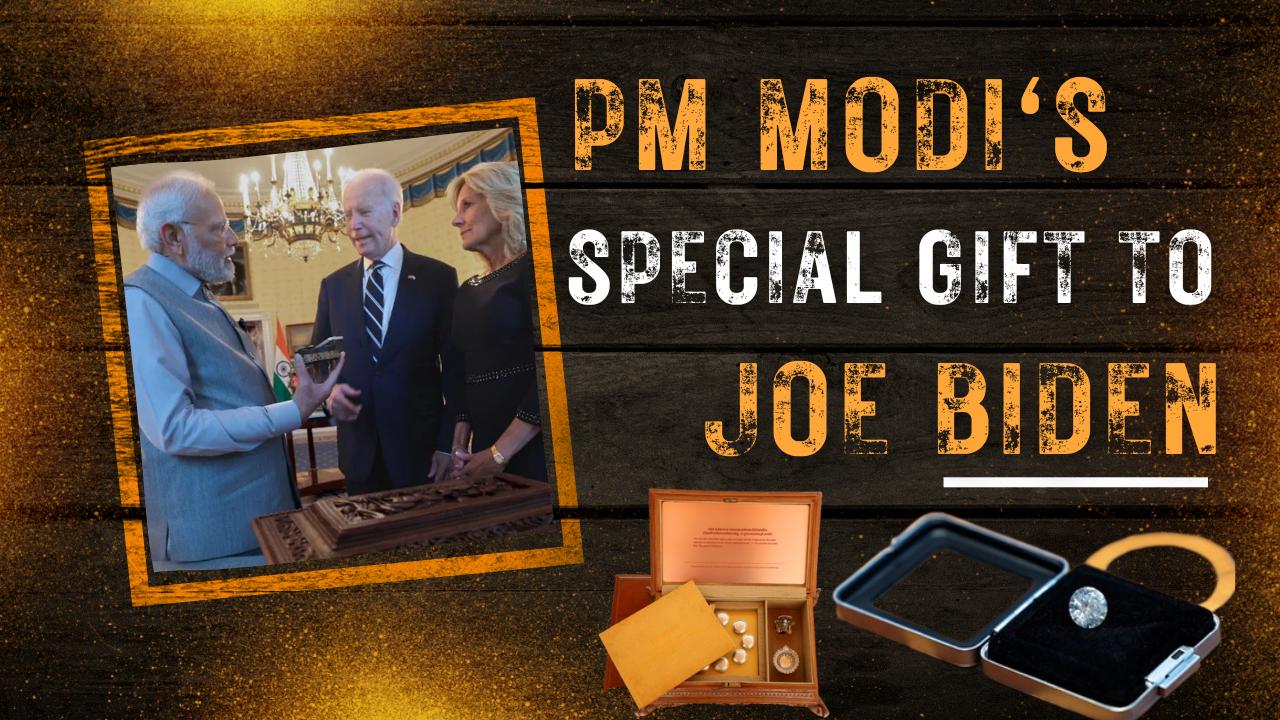 PM Narendra Modi Presents Unique And Expensive Gifts To US President Joe Biden And First Lady ...