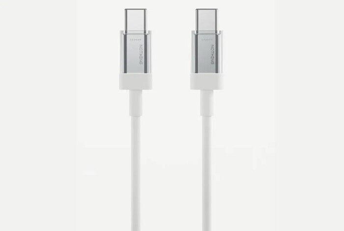 Nothing Phone (2) के साथ आएगा ट्रांसपेरेंट टाइप - C केबल | Nothing ...