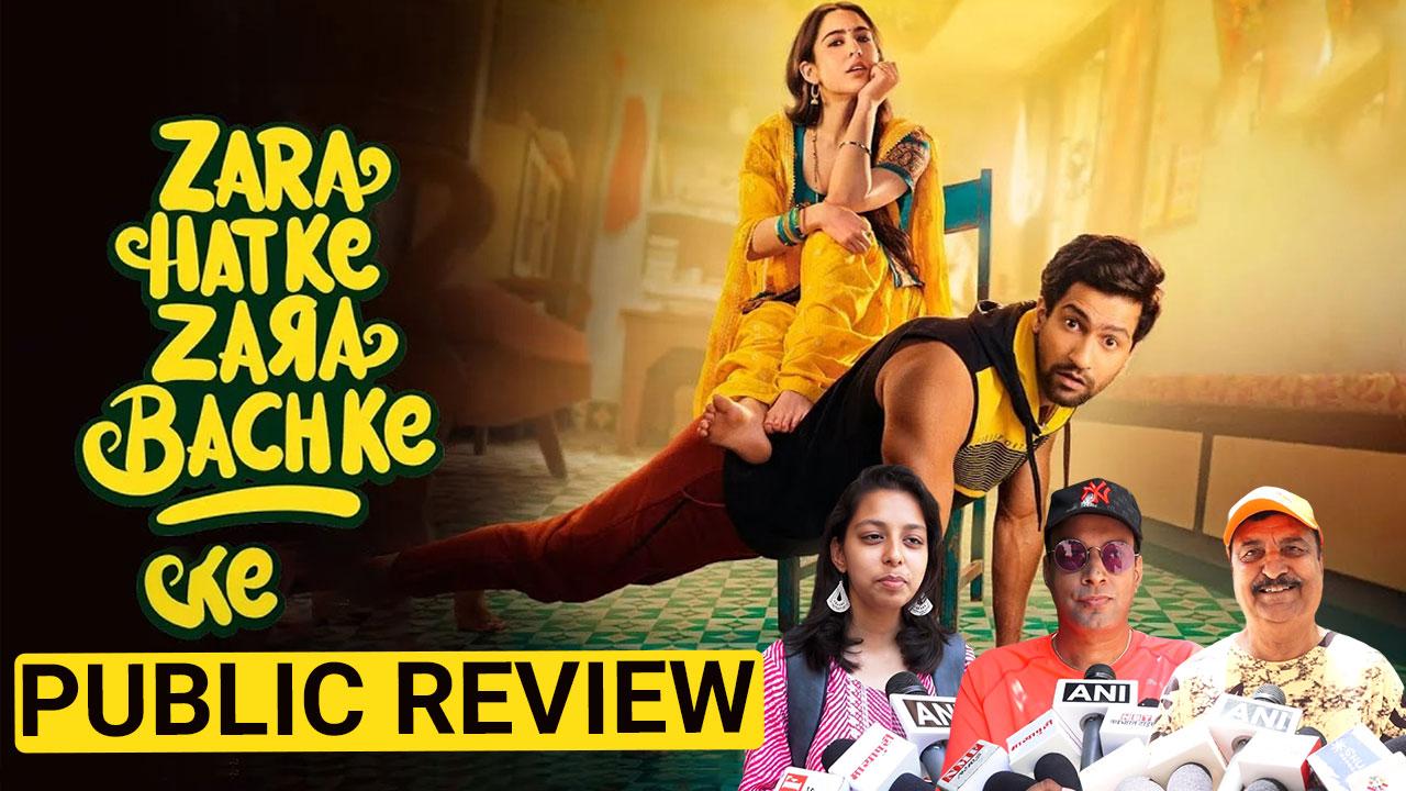 Zara Hatke Zara Bachke Public Review: Is Sara And Vicky Starrer a Hit ...