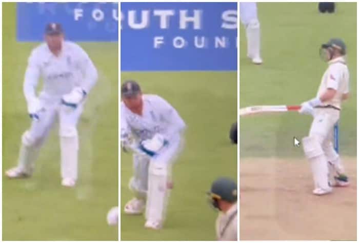 Video of Jonny Bairstow Trying to Cheekily Stump Marnus Labuschagne ...