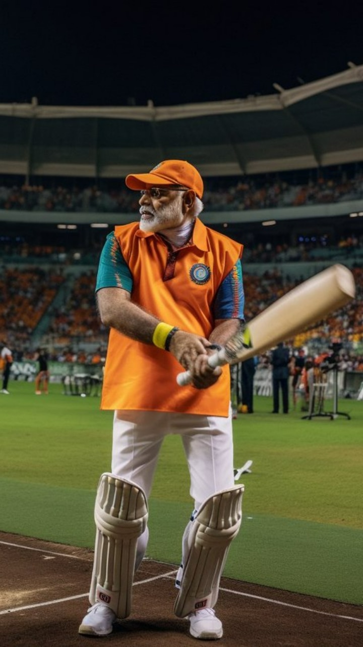 AI Artist Imagines World Leaders as Cricketers
