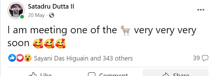 Lionel Messi Coming To Kolkata Again ? Sports Promoter Satadru Dutta Who Brought Emi Martinez To ...
