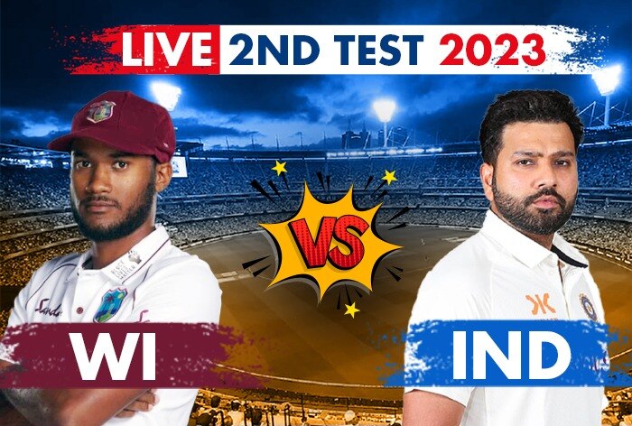LIVE Updates WI Vs IND 2nd Test Score Rain Forces Early Lunch 