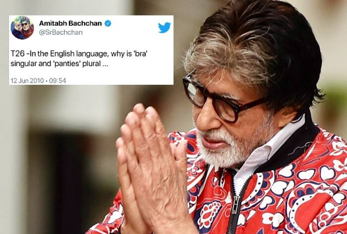 Amitabh Bachchan Old Tweet on Lingerie Goes Viral, Netizens React After ...