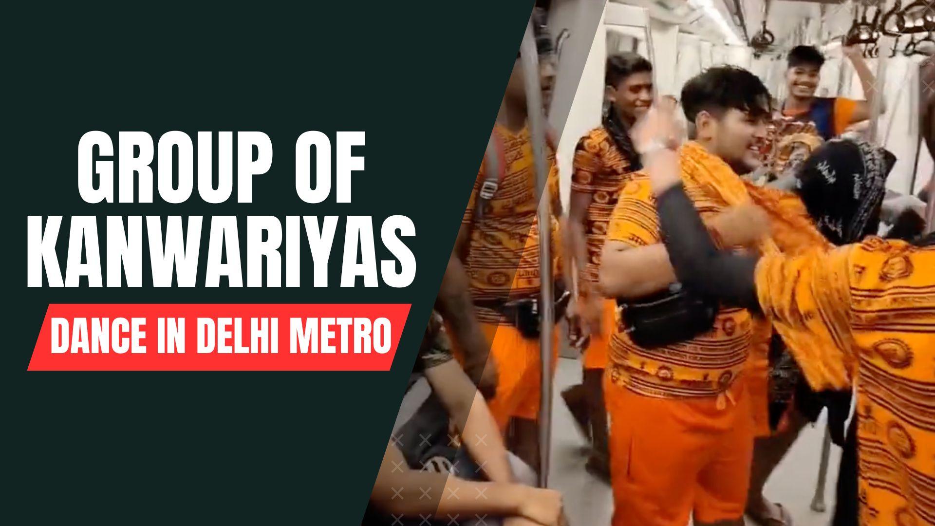 Viral Video: Group Of Kanwariyas Dance Their Heart Out Inside Delhi ...