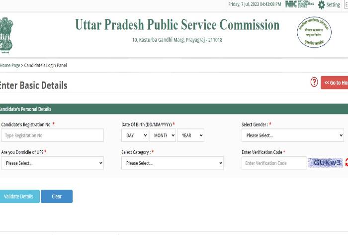 UPPSC PCS Main Application Form 2023 Out at uppsc.up.nic.in; 4,047 ...