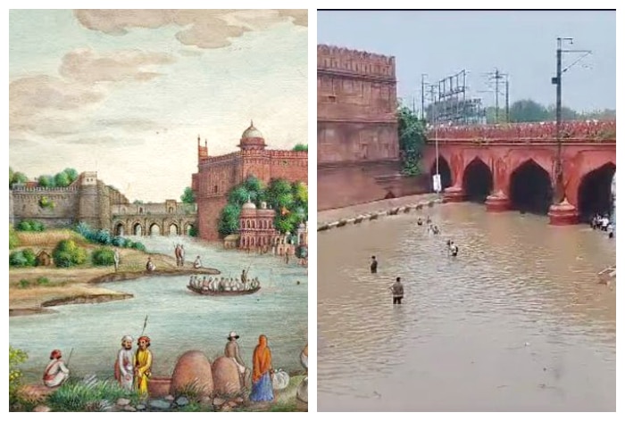 ‘Yamuna Reclaiming Its Floodplain’: Vintage Illustrations Go Viral as River Enters Red Fort ...