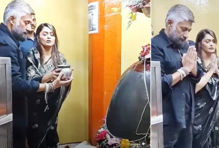 Vivek Agnihotri Pallavi Joshi Seek Lord Shivas Blessings at Holy ...