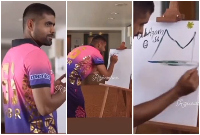 Babar Azam Painting Ahead of Asia Cup is The MOST Hilarious Video on Internet | WATCH