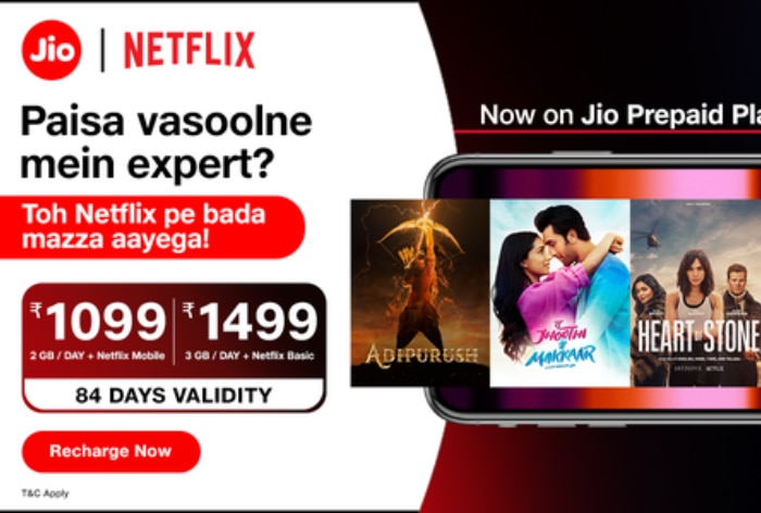 Jio Launches Prepaid Plans With Bundled Netflix Subscription: All You ...