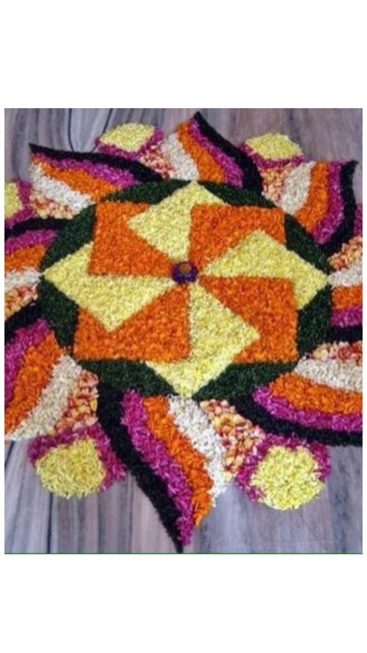 12 Simple Rangoli Design For Onam 2023