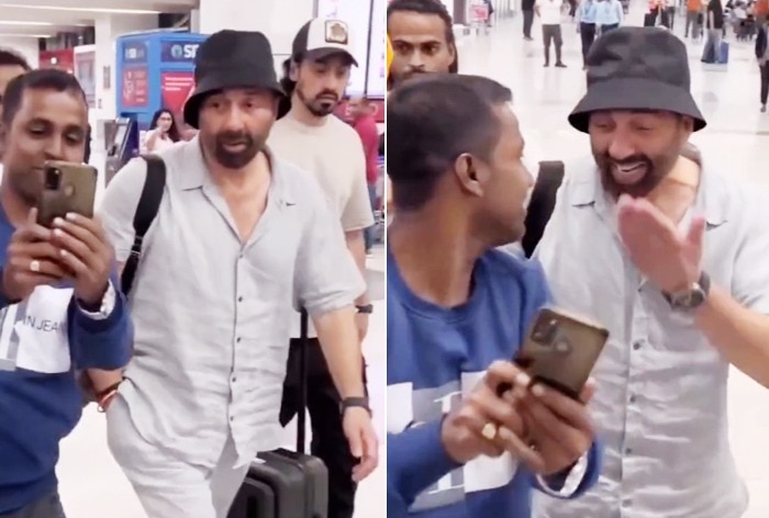Sunny Deol Loses His Cool at Fan Trying to Take Selfie Netizens Say ...