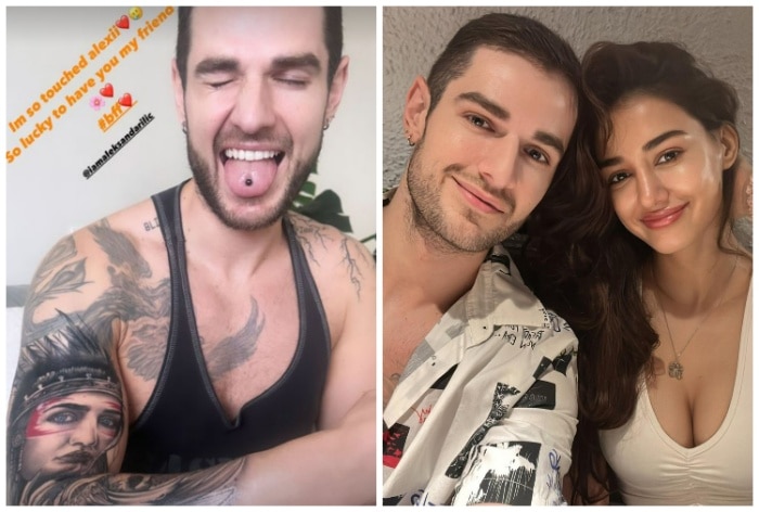 Disha Patani Reacts After Rumoured Beau Aleksander Gets Her Face Inked on His Arm So Luck to ...