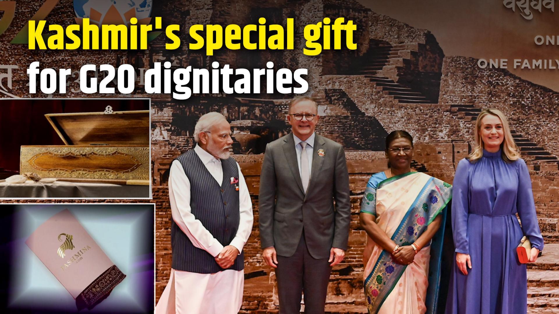 Take a look at Kashmir’s special gift for G20 dignitaries | India.com