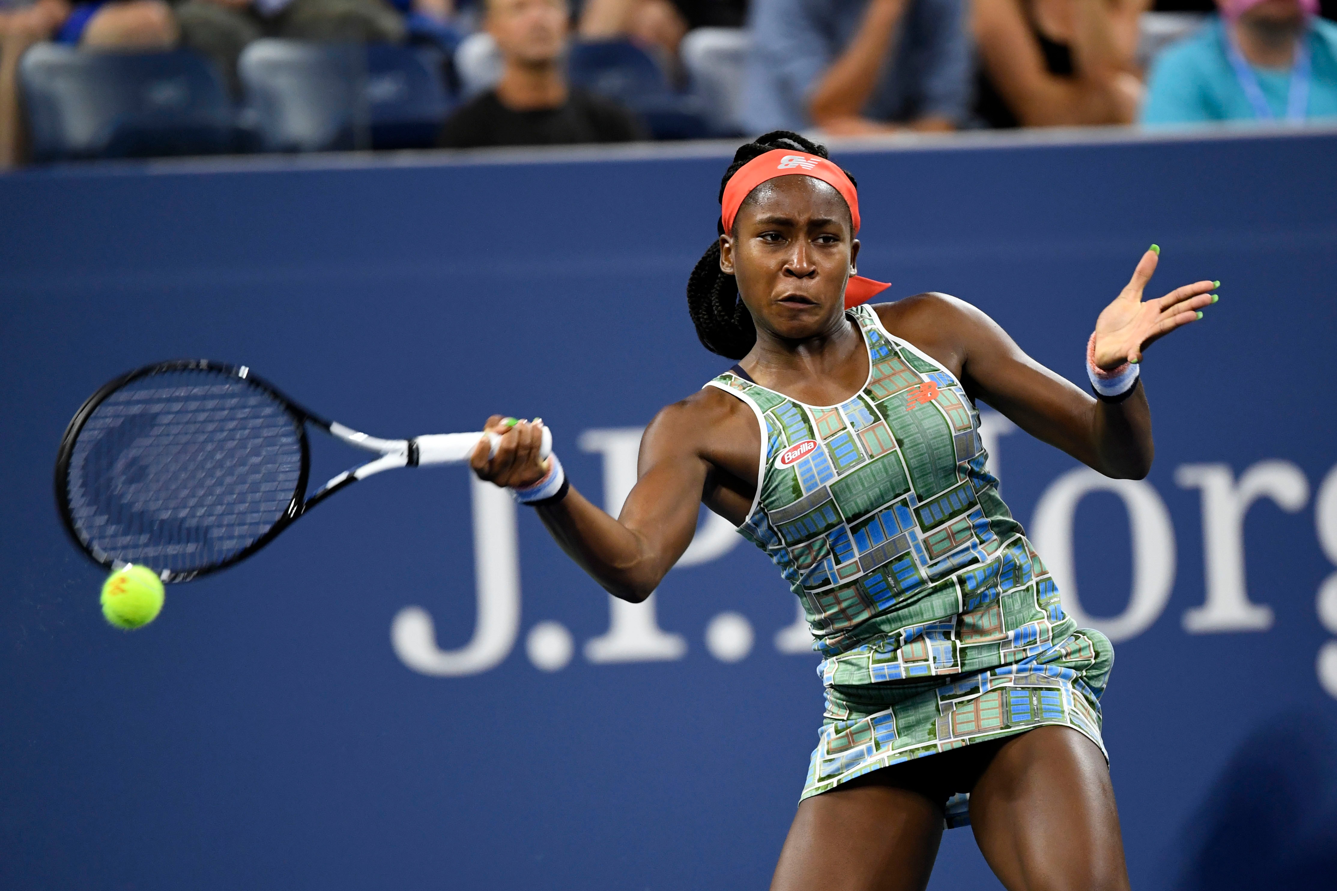 US Open 2023: ओस्तापेंको को हराकर पहली बार सेमीफाइनल में पहुंची 19 साल ...