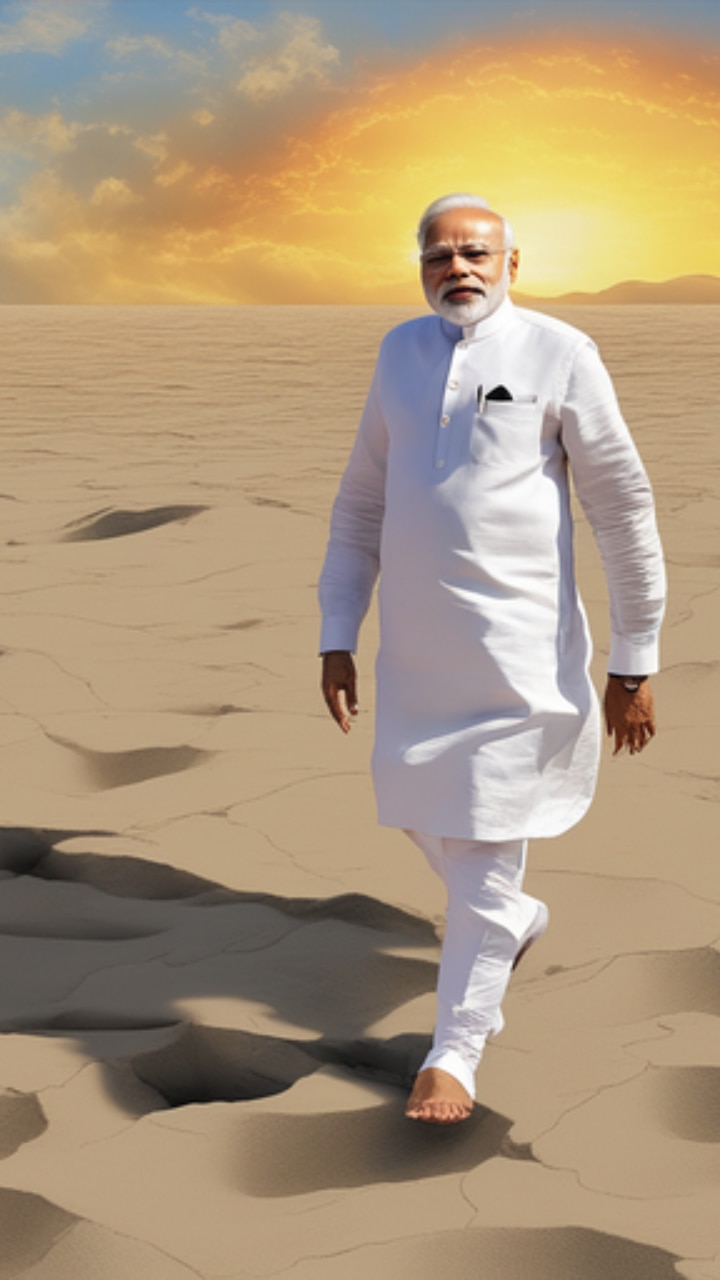 Aditya L1: AI Imagines PM Modi On Sun, Check Images