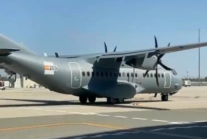 'C-295' विमान स्पेन से पहुंचा भारत ; भारतीय वायु सेना में होगा शामिल ...