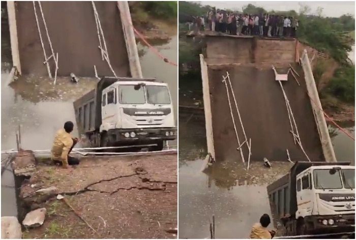 Video: 4 Injured, 6 Missing As Bridge Collapses Over Bhogavo River In Gujarat, Rescue Ops On