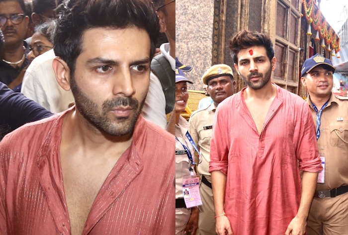 Kartik Aryan का सनातनी अवतार, कुछ इस अंदाज में गणपति बप्पा के दर्शन ...