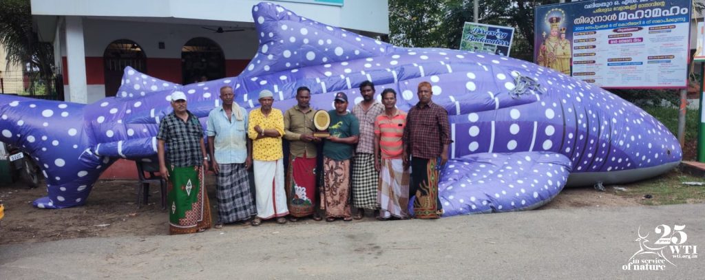 Kerala’s Fisher Community Honoured For Whale Shark Protection Efforts ...