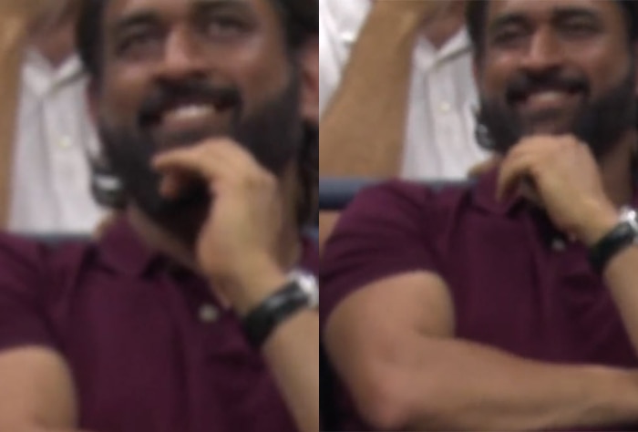MS Dhoni Witness US Open Quarter Final Match Between Carlos Alcaraz And ...