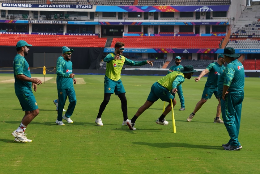 PHOTOS: बाबर आजम की पाकिस्तान टीम ने हैदराबाद में हुए पहले ट्रेनिंग ...