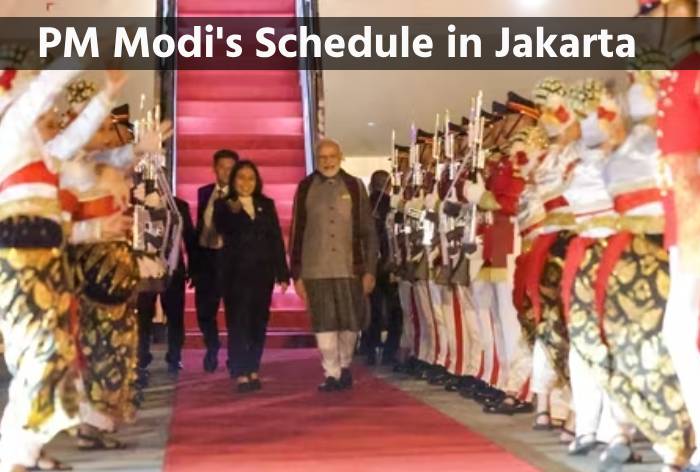 ये है जकार्ता में PM Modi का आज का पूरा कार्यक्रम Schedule