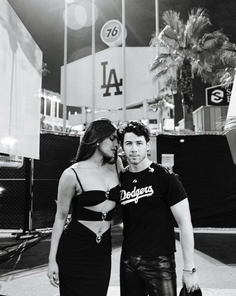 Priyanka Chopra Jonas Wears Rs 54K Black Dangerously Pierced Dress ...