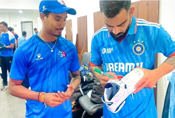 Virat Kohlis Heartwarming Gesture Towards Nepal Cricketer After India