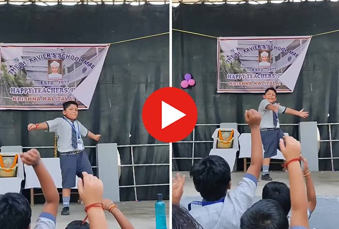 Viral Video: Adorable School Boy's Dance To Trending 'Badal Barsa ...