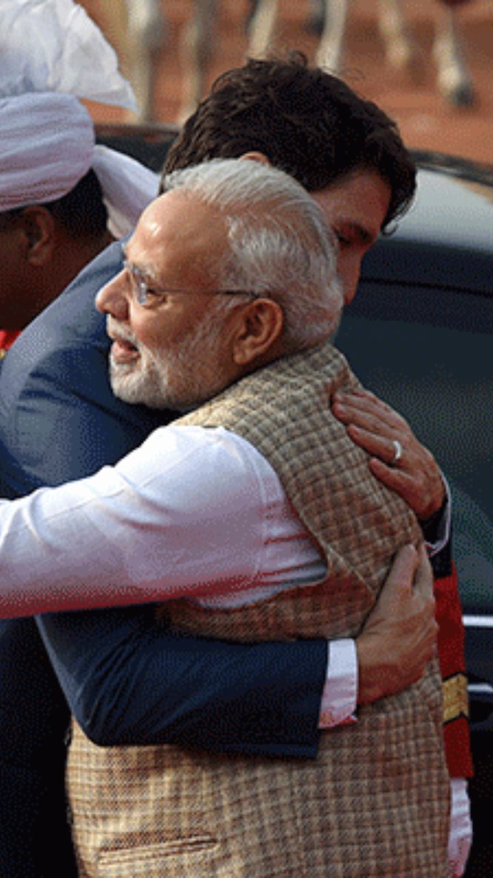 PHOTOS: PM Modi-Justin Trudeau In Happier Times