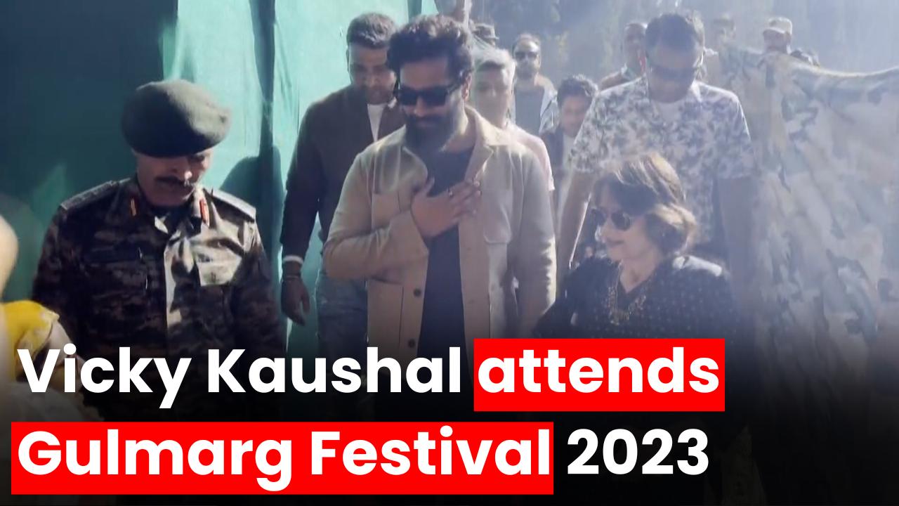 Gulmarg Festival 2023: Vicky Kaushal Attends ‘Gulmarg Festival ...