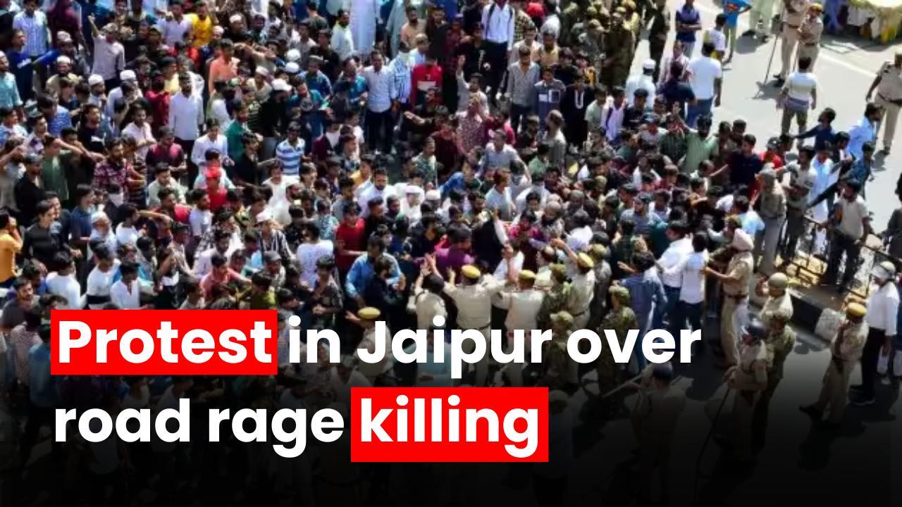 Massive protest against Rajasthan Govt over road rage incident | India.com