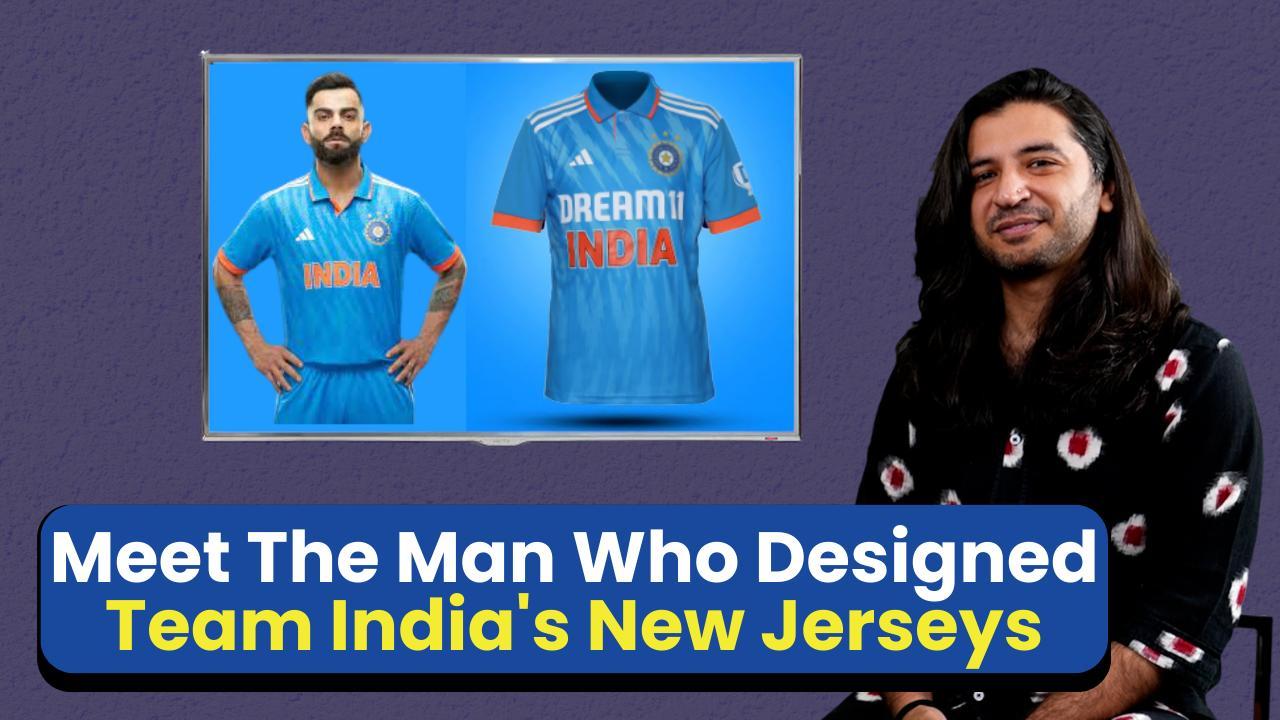 Meet The Man Who Designed Team India’s New Jerseys | World Cup | Aaquib ...