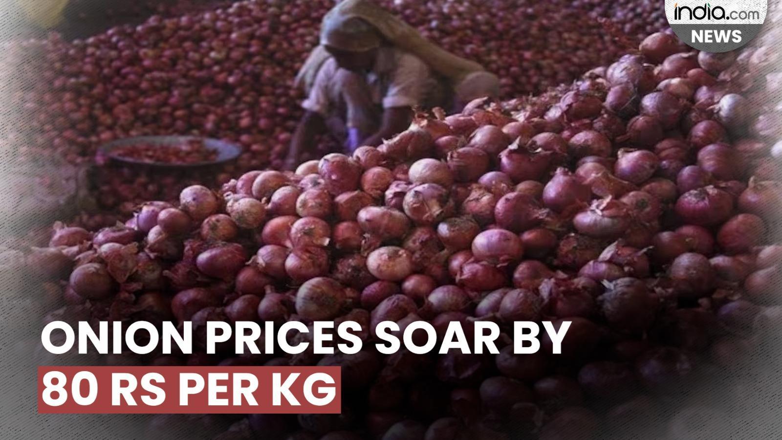 Onion prices soar to Rs 65-80 per kg, Centre increases buffer stock sales for consumer relief ...