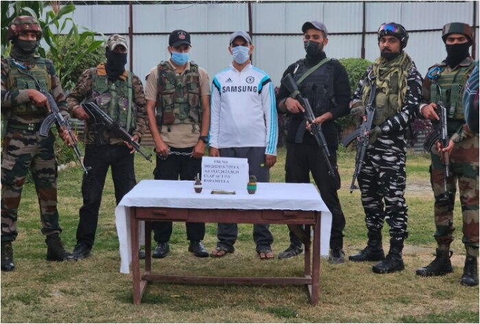 Lashkar Terrorist Nabbed In Kashmir's Baramulla; Arms, Ammo Seized