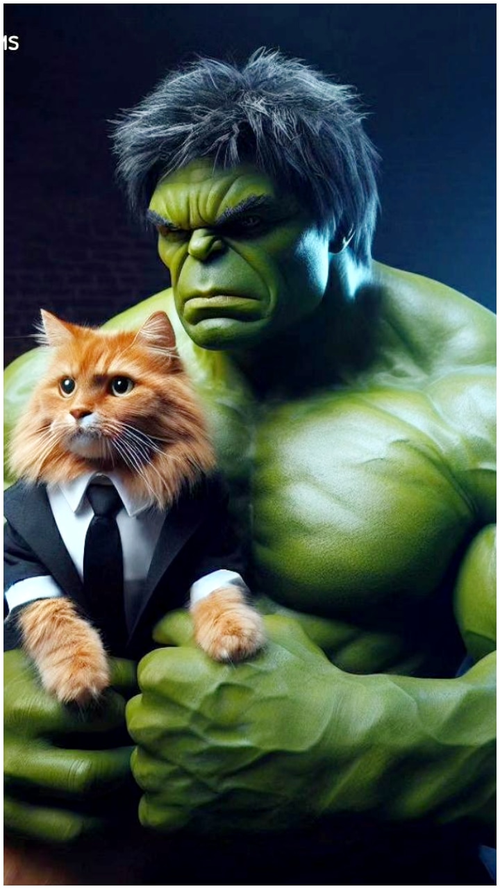 Hulk To Thor: Avengers With Their CATS