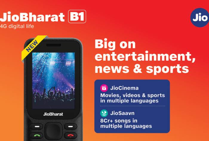 JioBharat B1: Most Affordable 4G Feature Phone Of India With UPI ...