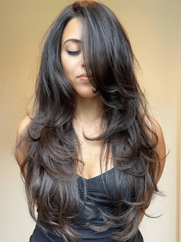 Indian Long Layered Haircuts