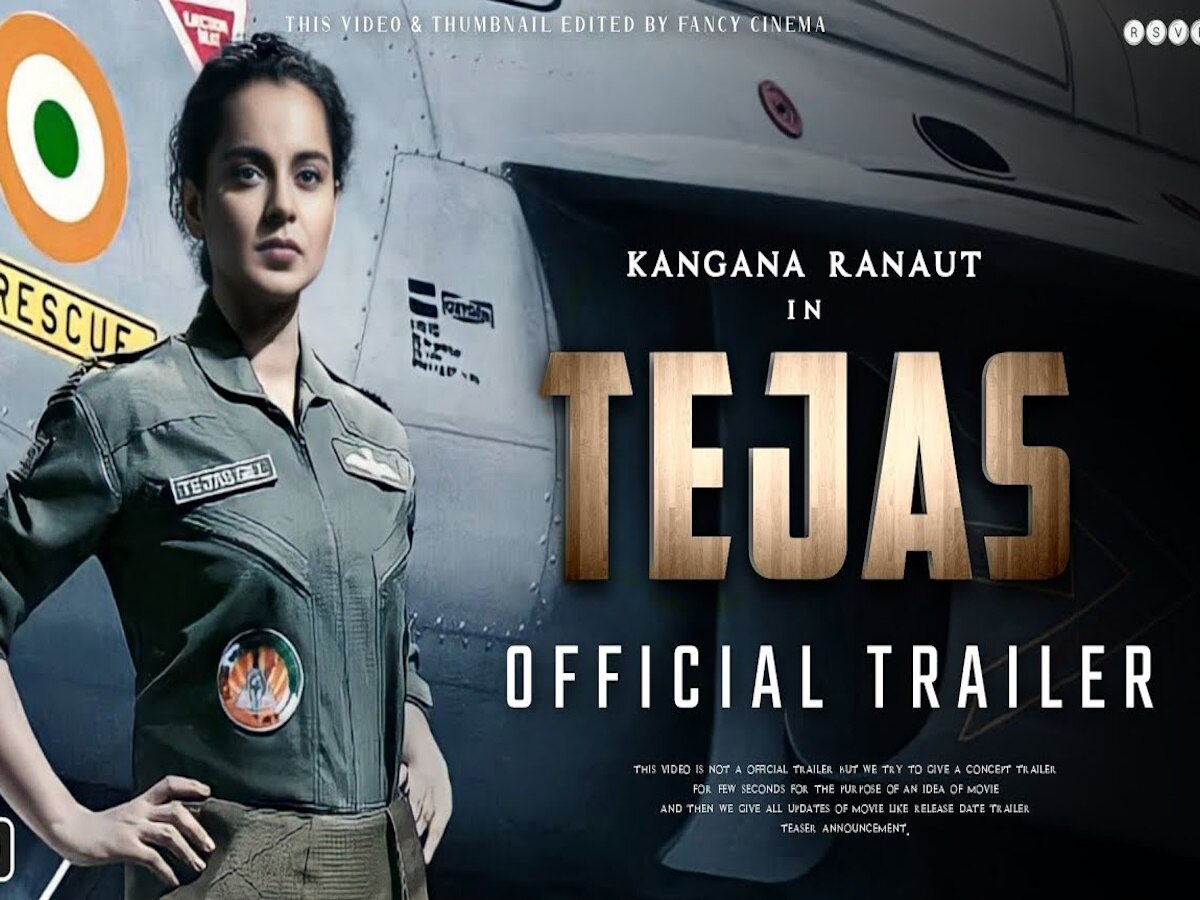 Pakistan में घुसकर Kangana Ranaut करेंगी आतंकवादियों का सफाया, क्या आपने देखा Tejas का धांसू Trailer