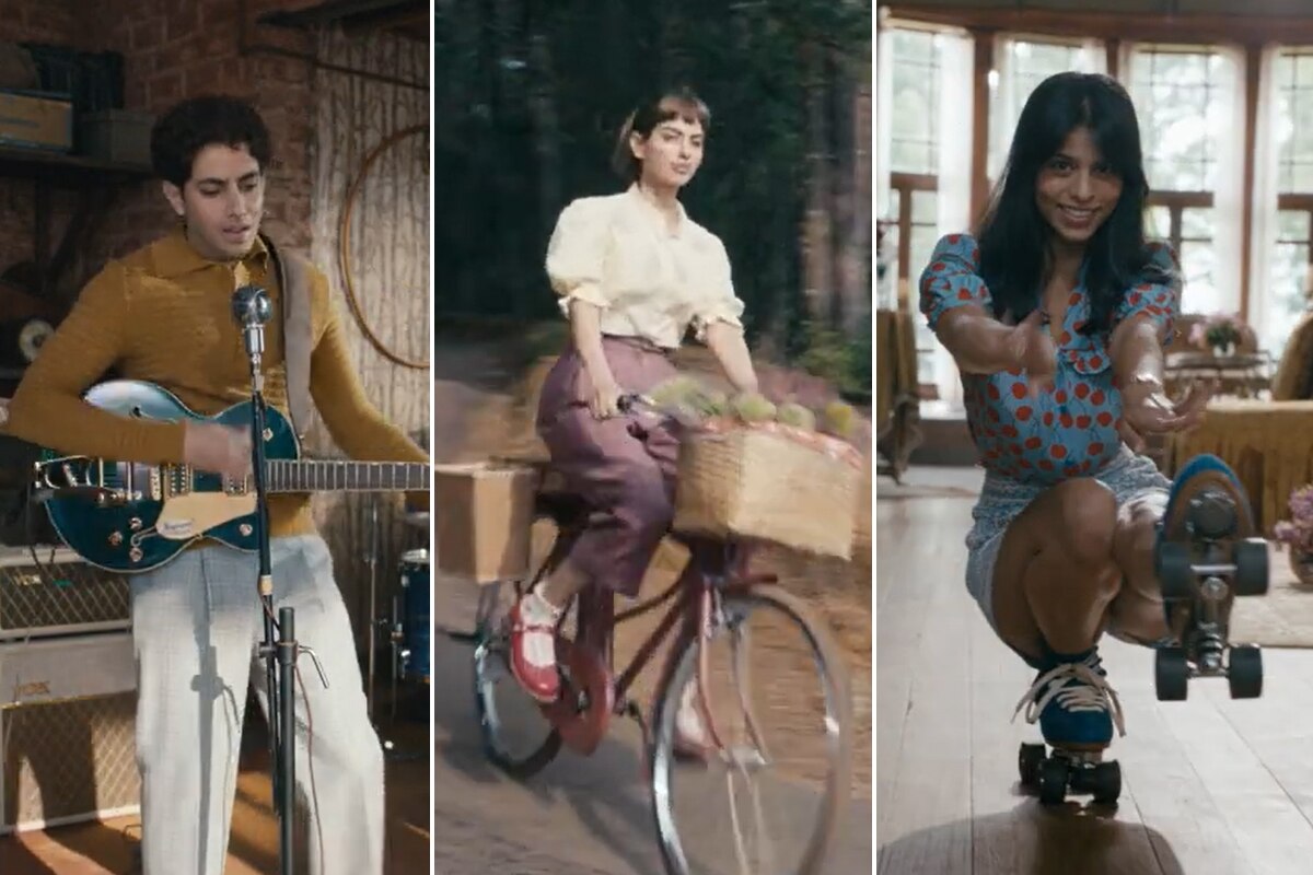 The Archies: Suhana Khan, Khushi Kapoor And Agastya Nanda Rock in 60s ...