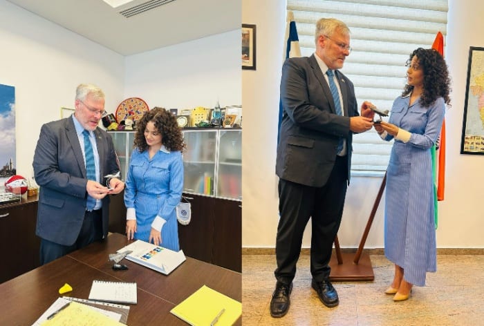 Kangana Ranaut Meets Israels Ambassador to India Naor Gilon Amid Israel ...