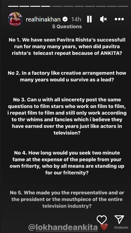 Bigg Boss 17 Hina Khan Sandiip Sickand Get Into War of Words Over ...