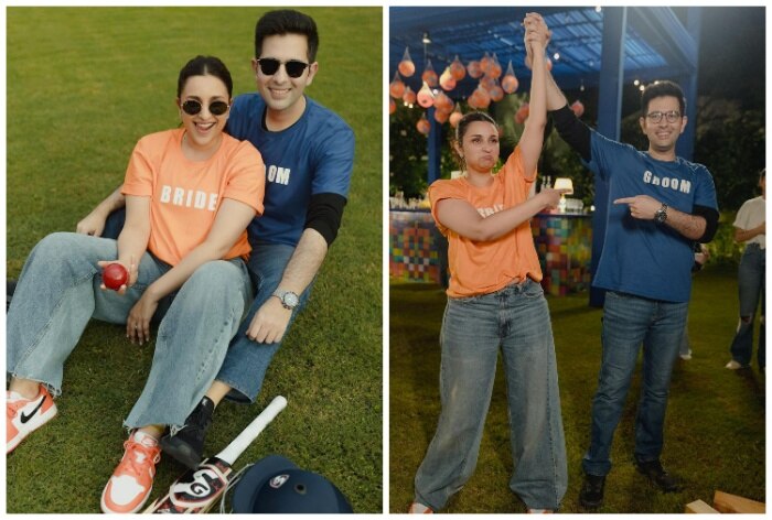 Parineeti Chopra Raghav Chadha Set Couple Goals in Pre Wedding Cricket ...
